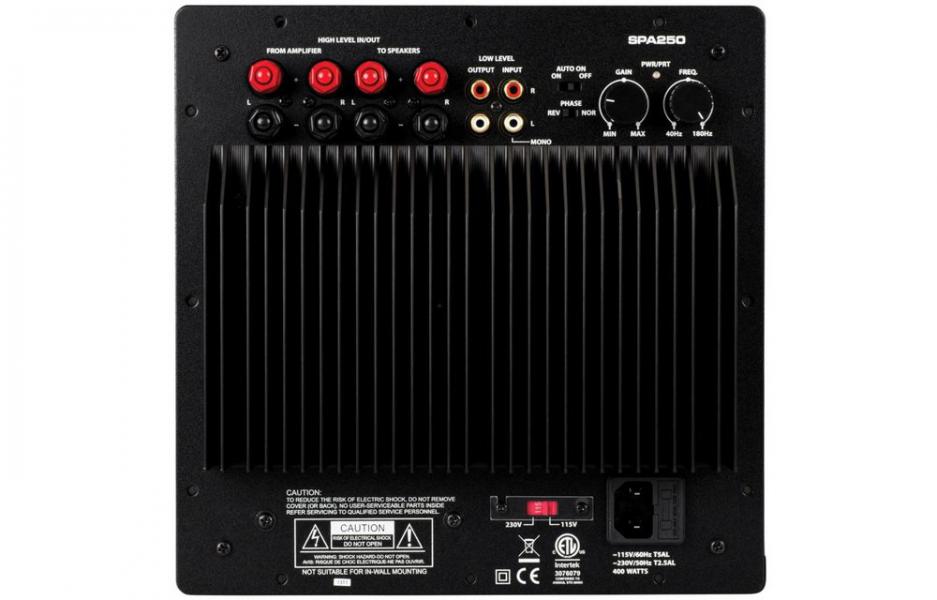 Dayton Audio SPA250 Subwoofer Plate Amplifier